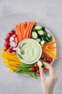 Trempette ranch au fromage cottage - Marie-Ève Caplette